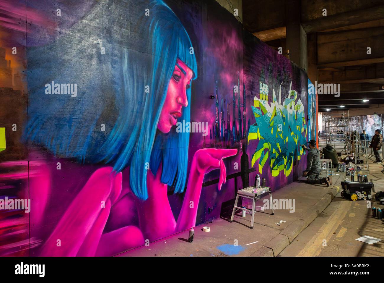 City Jam graffiti art display underway as part of the Southend City Day ...