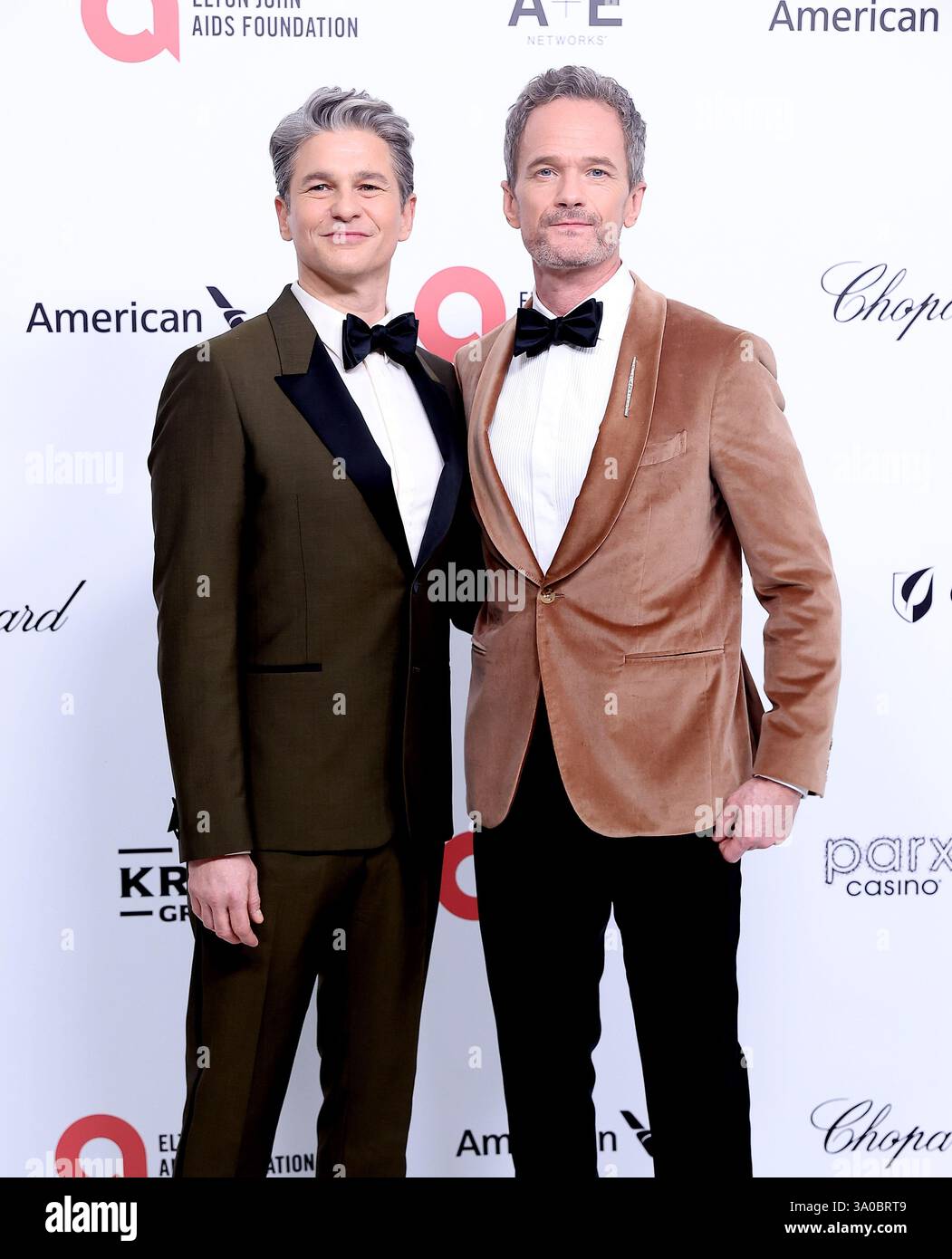 West Hollywood, USA. 02nd Mar, 2025. David Burtka, Neil Patrick Harris ...