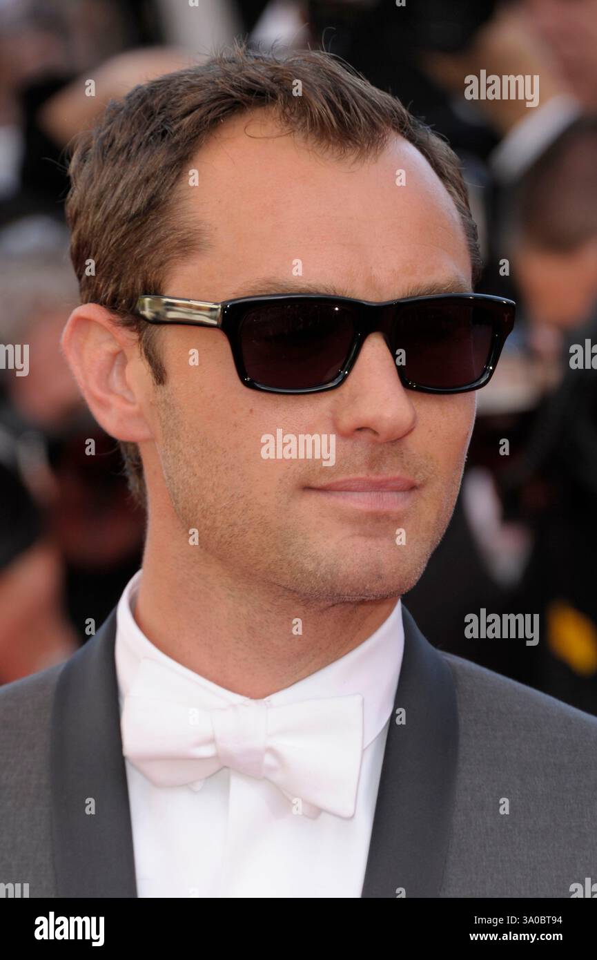 JUDE LAW.'The Tree of Life' premiere at the Palais des Festival, 64th ...
