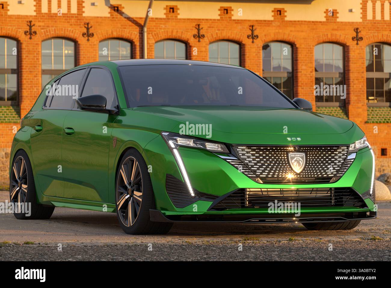 Peugeot 308 - an icon of the compact car segment. Bold design, rich ...
