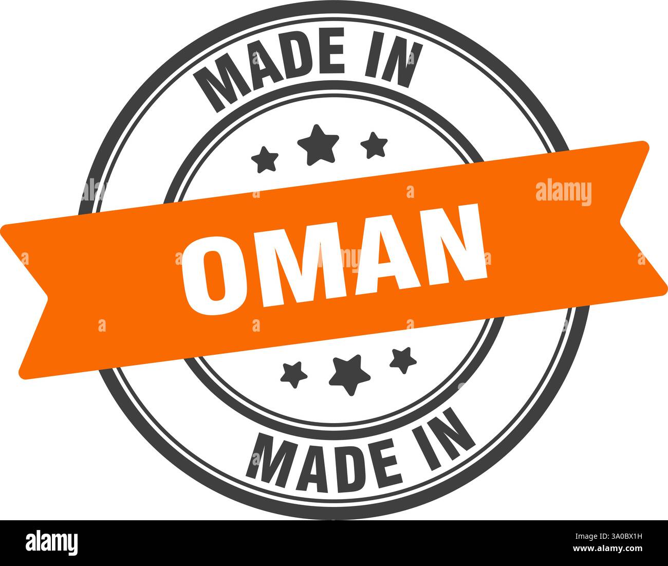 Made in Oman stamp. Made in Oman round sign Stock Vector Image & Art ...