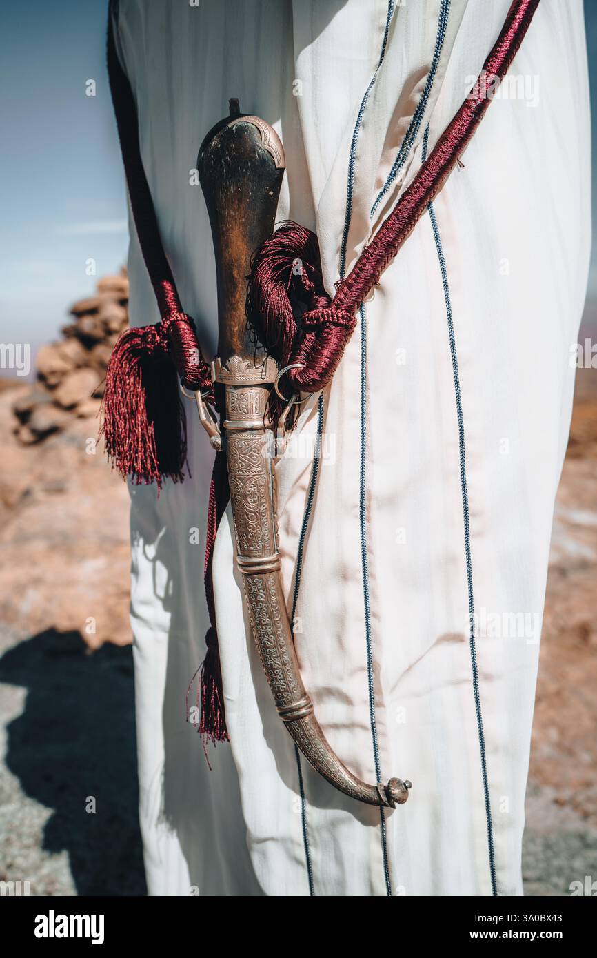 Traditional Amazigh Ornate Moroccan Heritage Weapon Stock Photo - Alamy