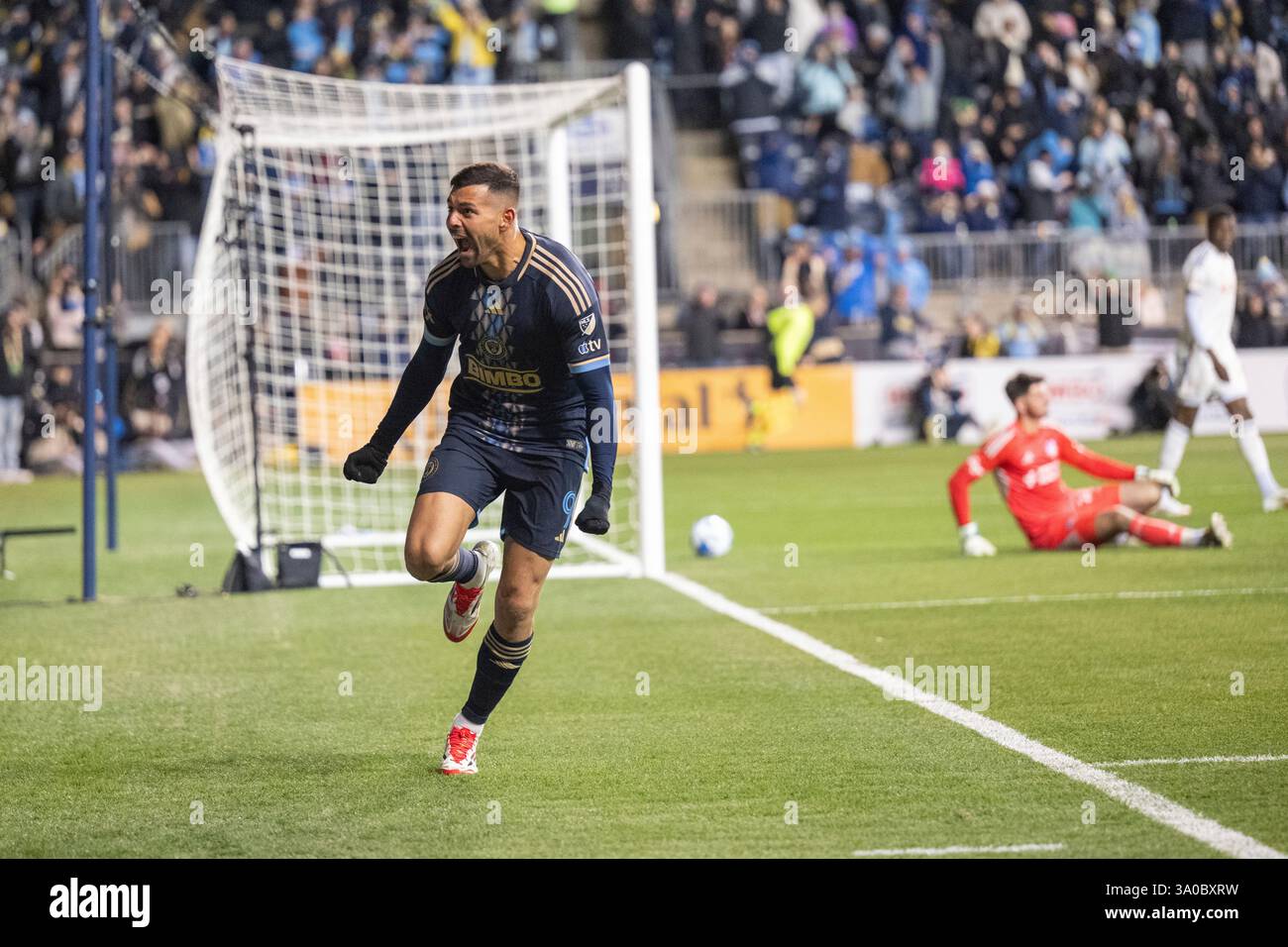 CHESTER, PA - MARCH 01: Philadelphia Union forward Tai Baribo #9 ...