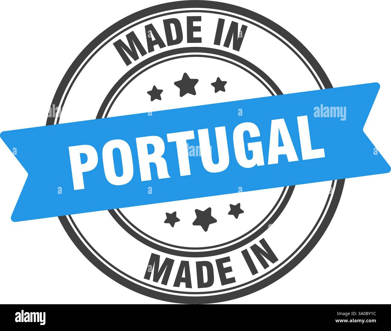 Made in Portugal stamp. Made in Portugal round sign Stock Vector Image ...