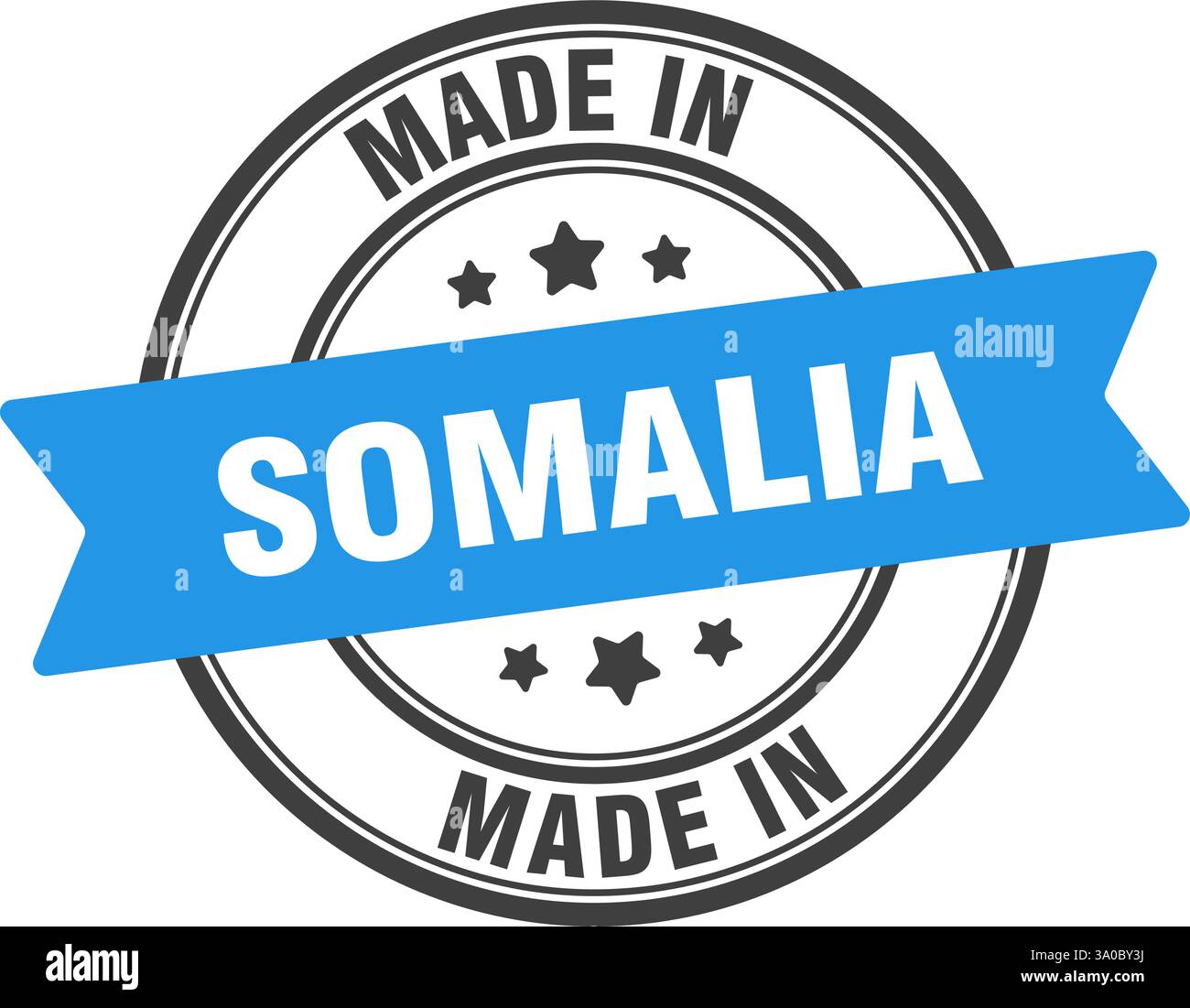 Made in Somalia stamp. Made in Somalia round sign Stock Vector Image ...