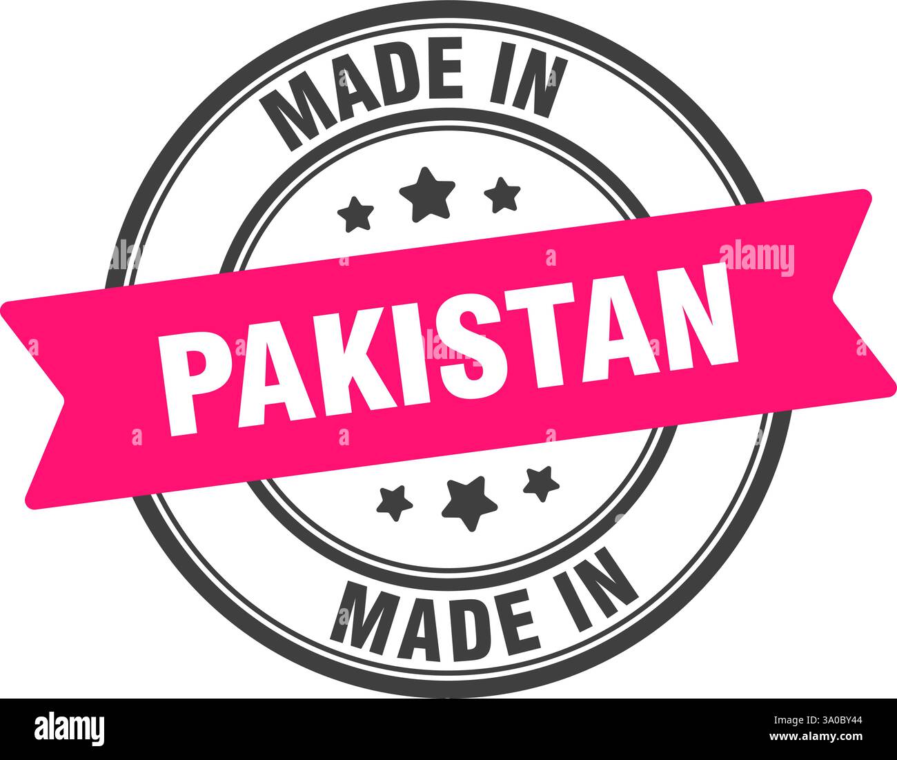 Made in Pakistan stamp. Made in Pakistan round sign Stock Vector Image ...