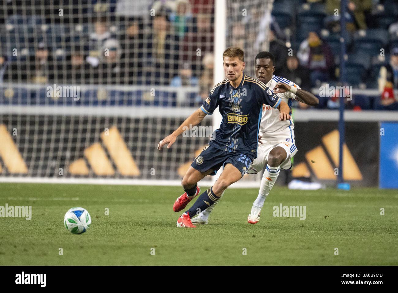 CHESTER, PA - MARCH 01: Philadelphia Union forward Bruno Damiani #20 ...