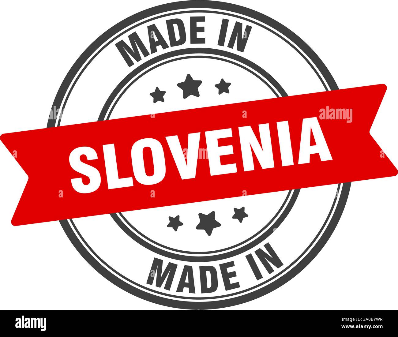Made in Slovenia stamp. Made in Slovenia round sign Stock Vector Image ...