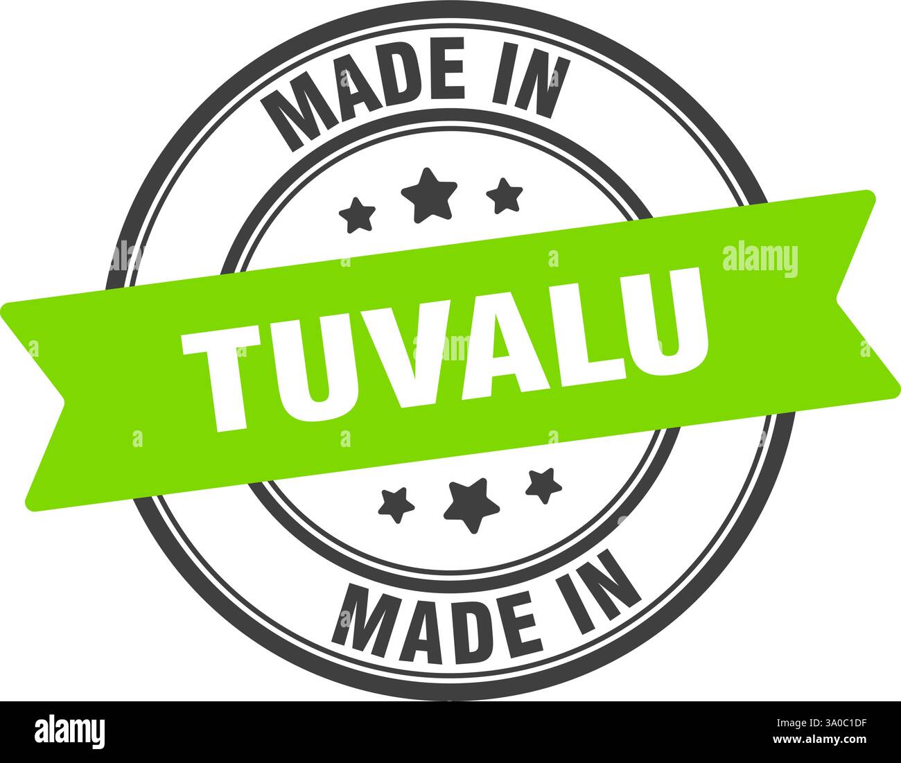 Made in Tuvalu stamp. Made in Tuvalu round sign Stock Vector Image ...