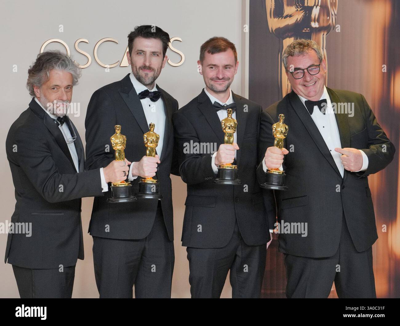 (L-R) Paul Lambert, Stephen James, Rhys Salcombe and Gerd Nefzer ...