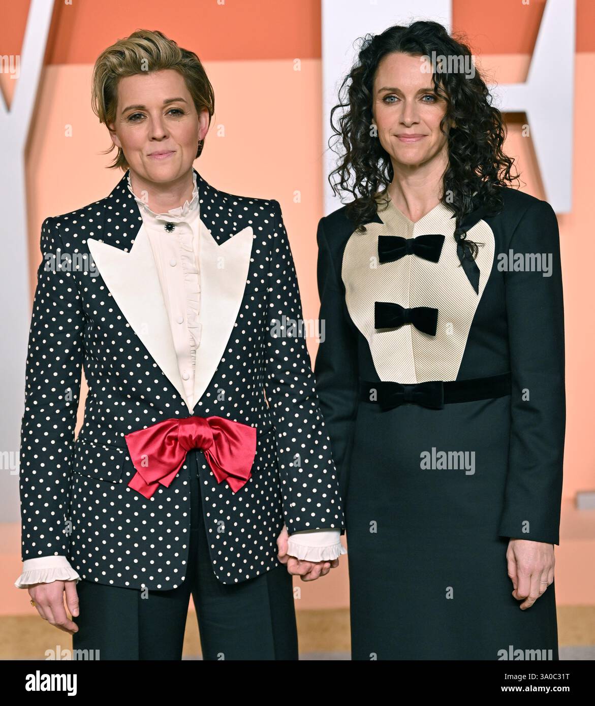 Beverly Hills, United States. 02nd Mar, 2025. Brandi Carlile (L) and ...