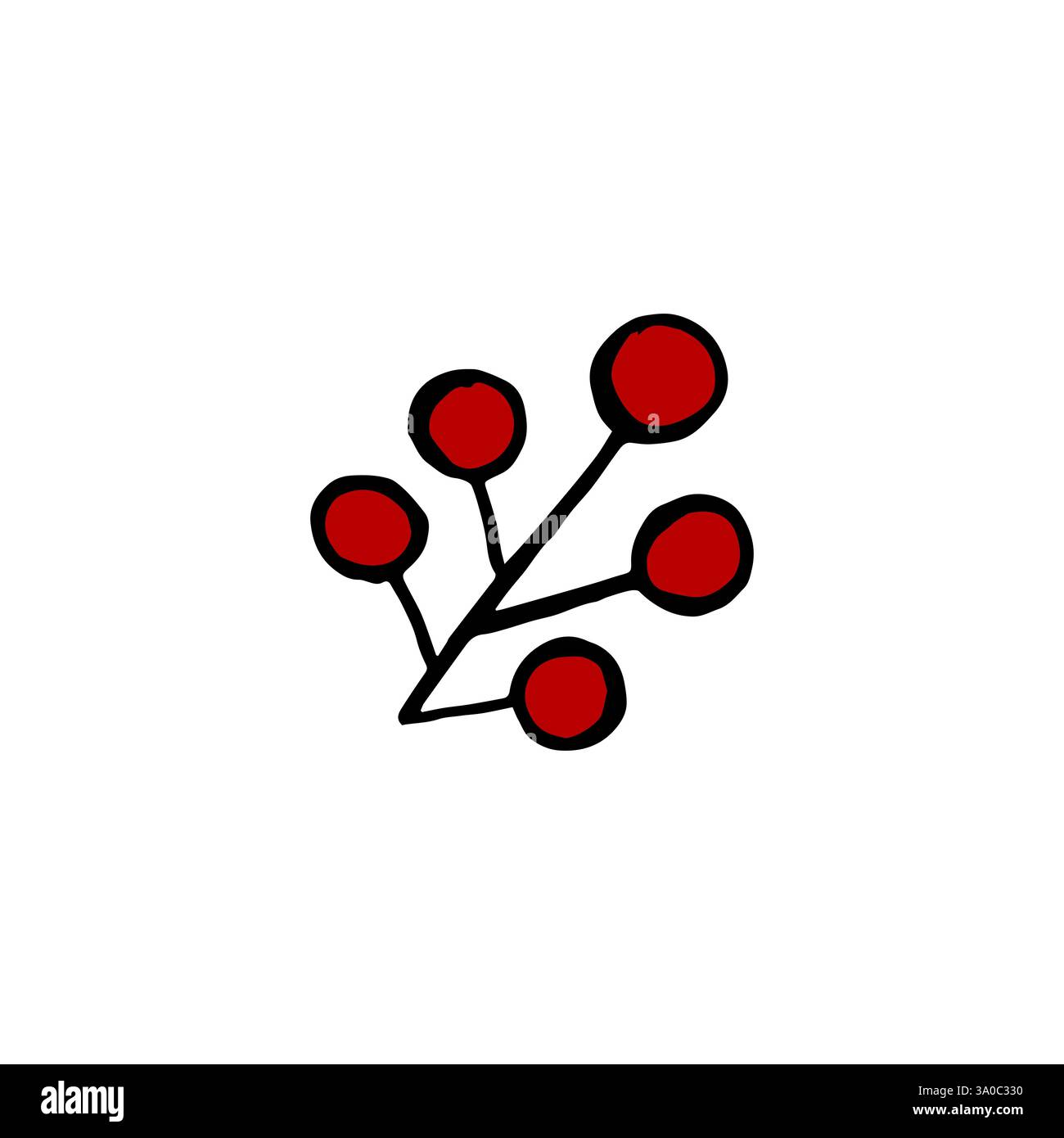 Berry. Textile template. Decorative folk element, ethnic decor ...