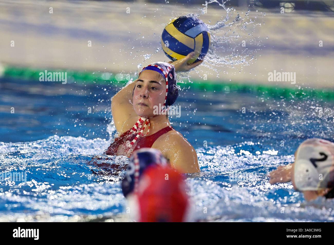 Vasiliki Plevritou (Olympiacos Piraeus) during SIS Roma vs Olympiacos ...