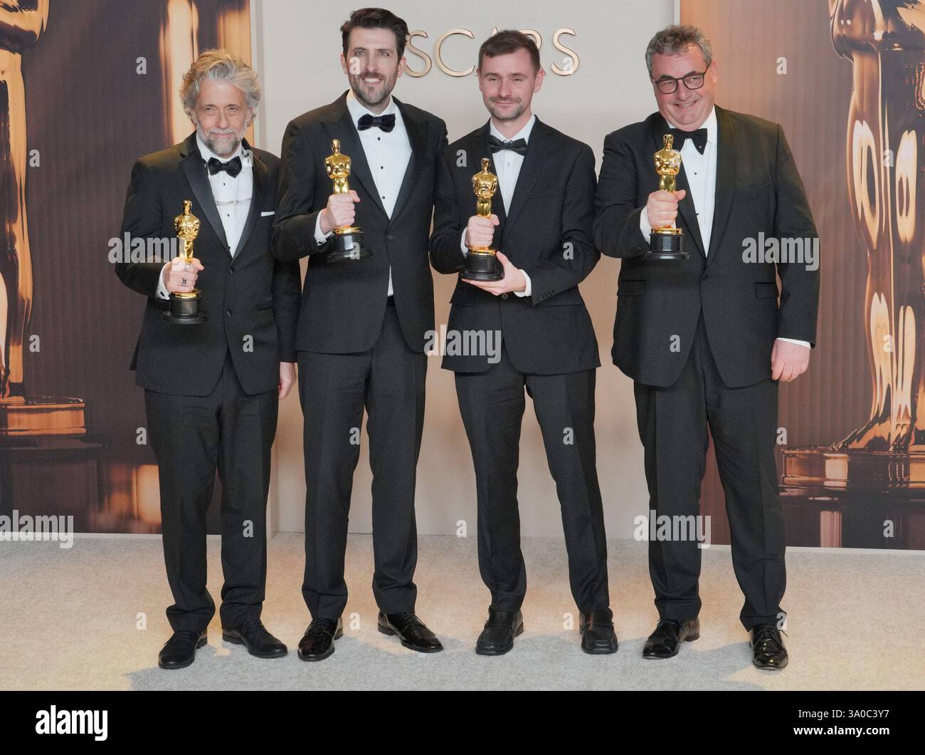 Los Angeles, USA. 02nd Mar, 2025. (L-R) Paul Lambert, Stephen James ...