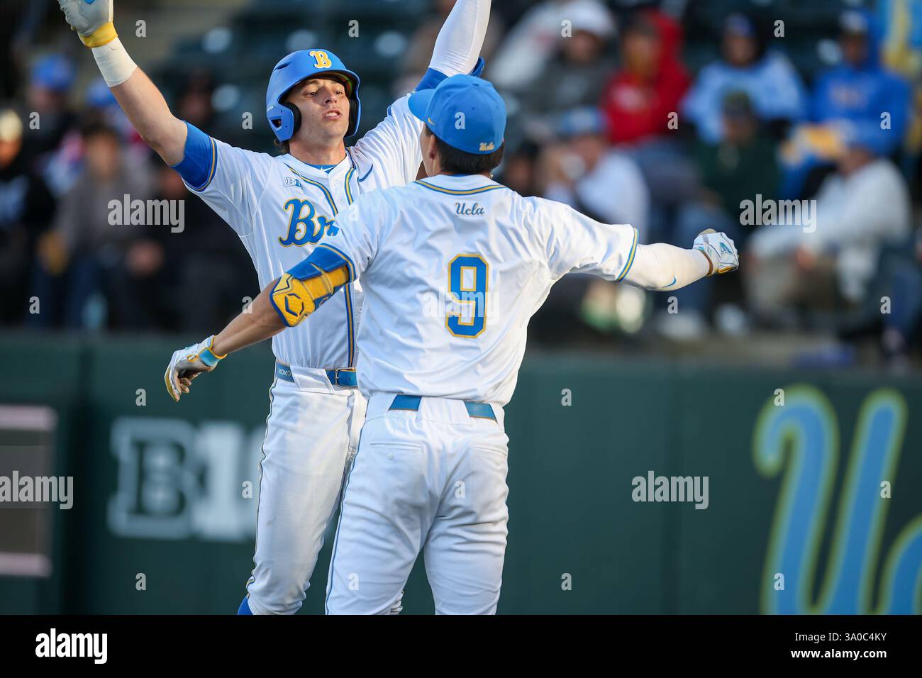 Los Angeles, USA. 2nd Mar, 2025. UCLA's Roch Cholowsky celebrates ...