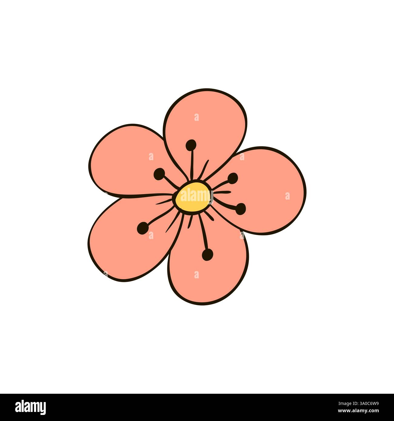 Textile template. Apple blossoms. Decorative folk element, ethnic decor ...