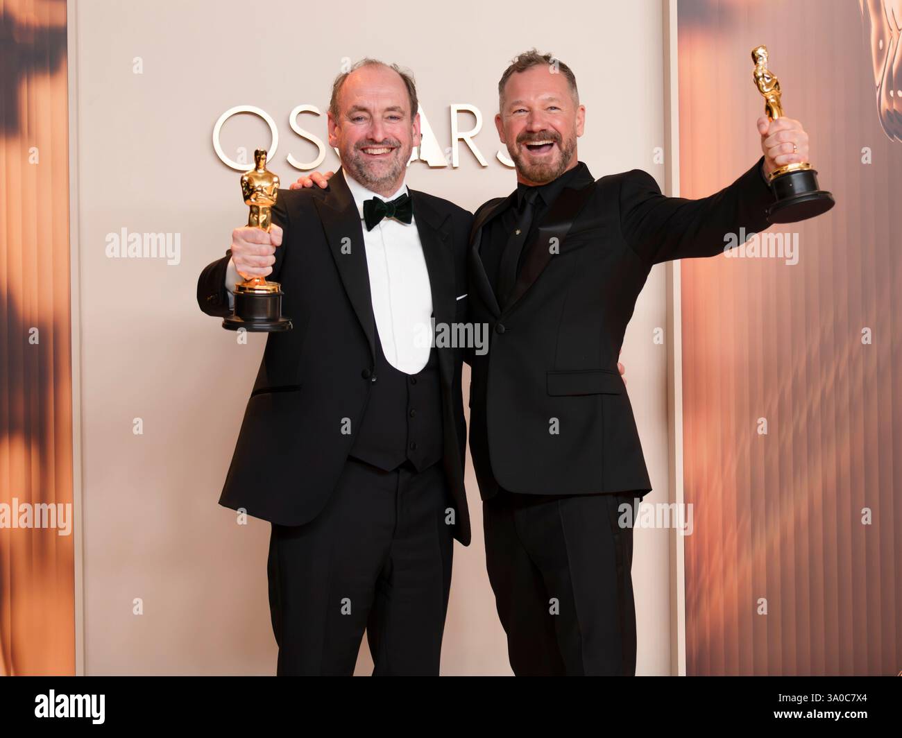 March 2, 2025, Los Angeles, California, USA: Nathan Crowley and Lee ...