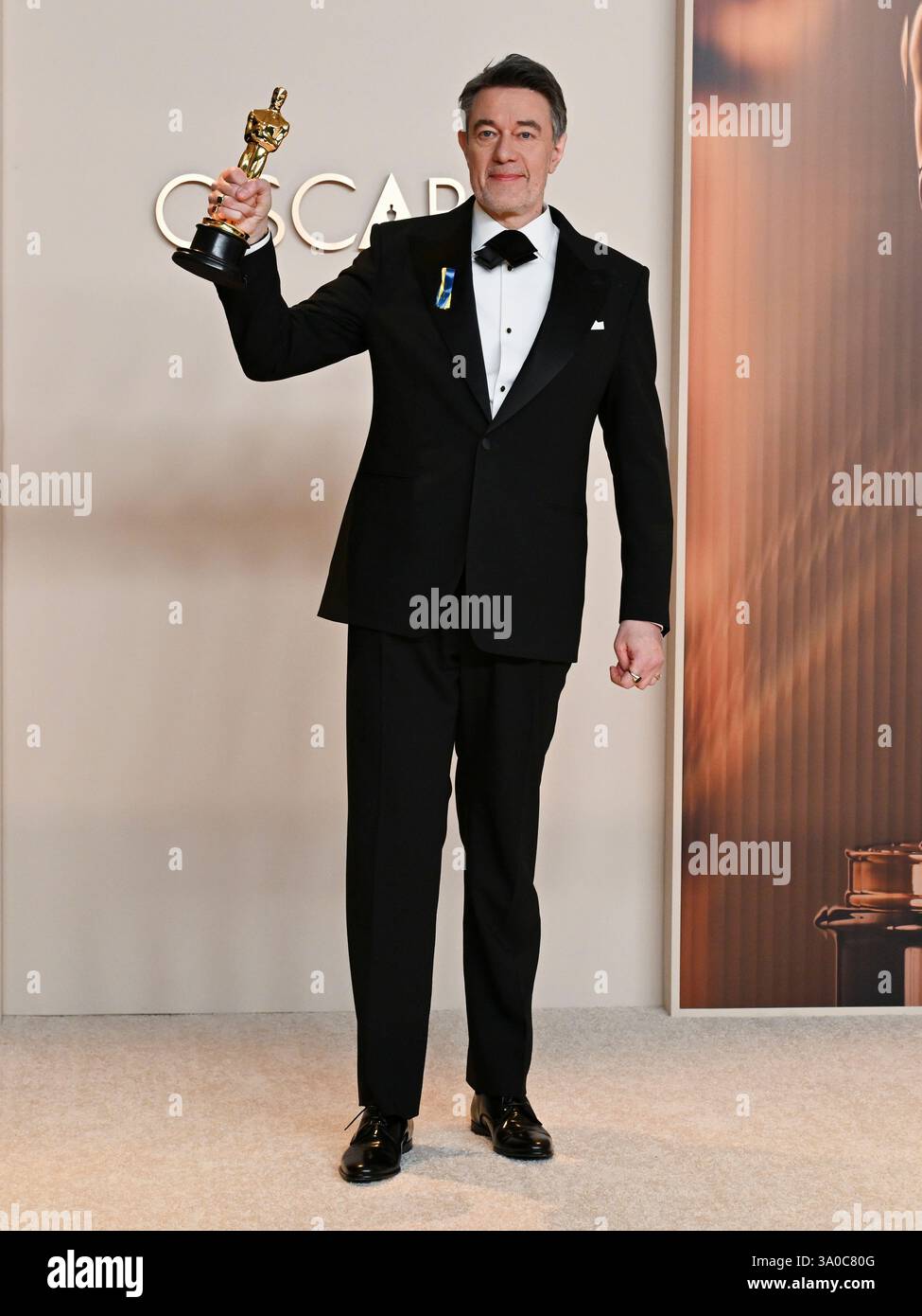 March 2, 2025, Los Angeles, California, USA: Peter Straughan in the ...