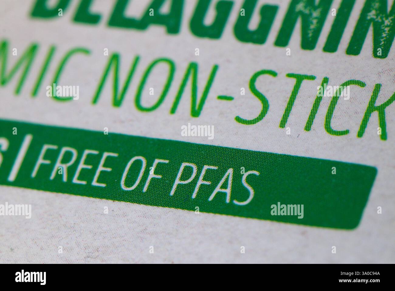 Pfas free label hi-res stock photography and images - Alamy