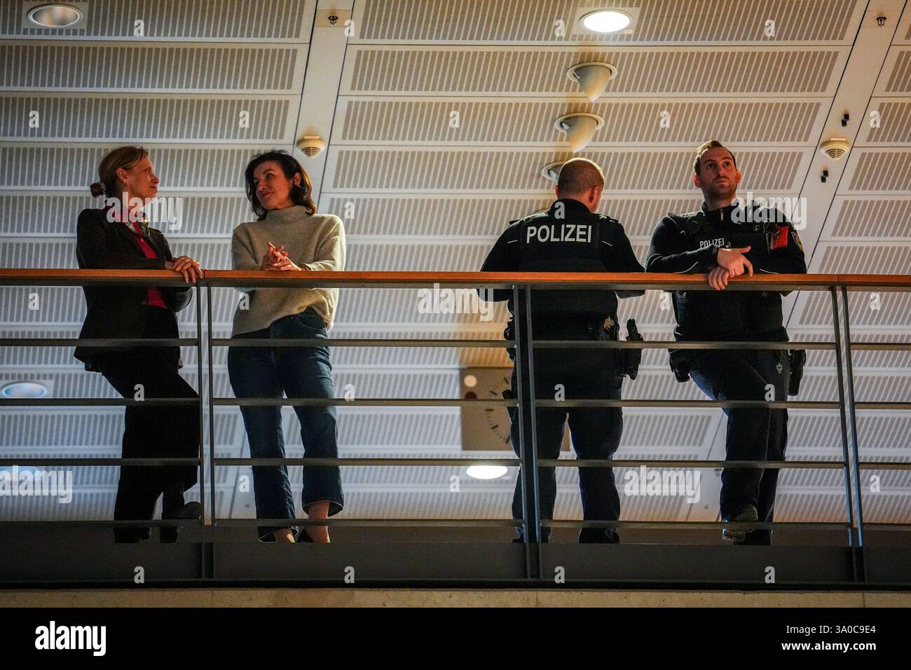 Berlin, Germany. 03rd Mar, 2025. Karin Prien (l, CDU), Minister of ...
