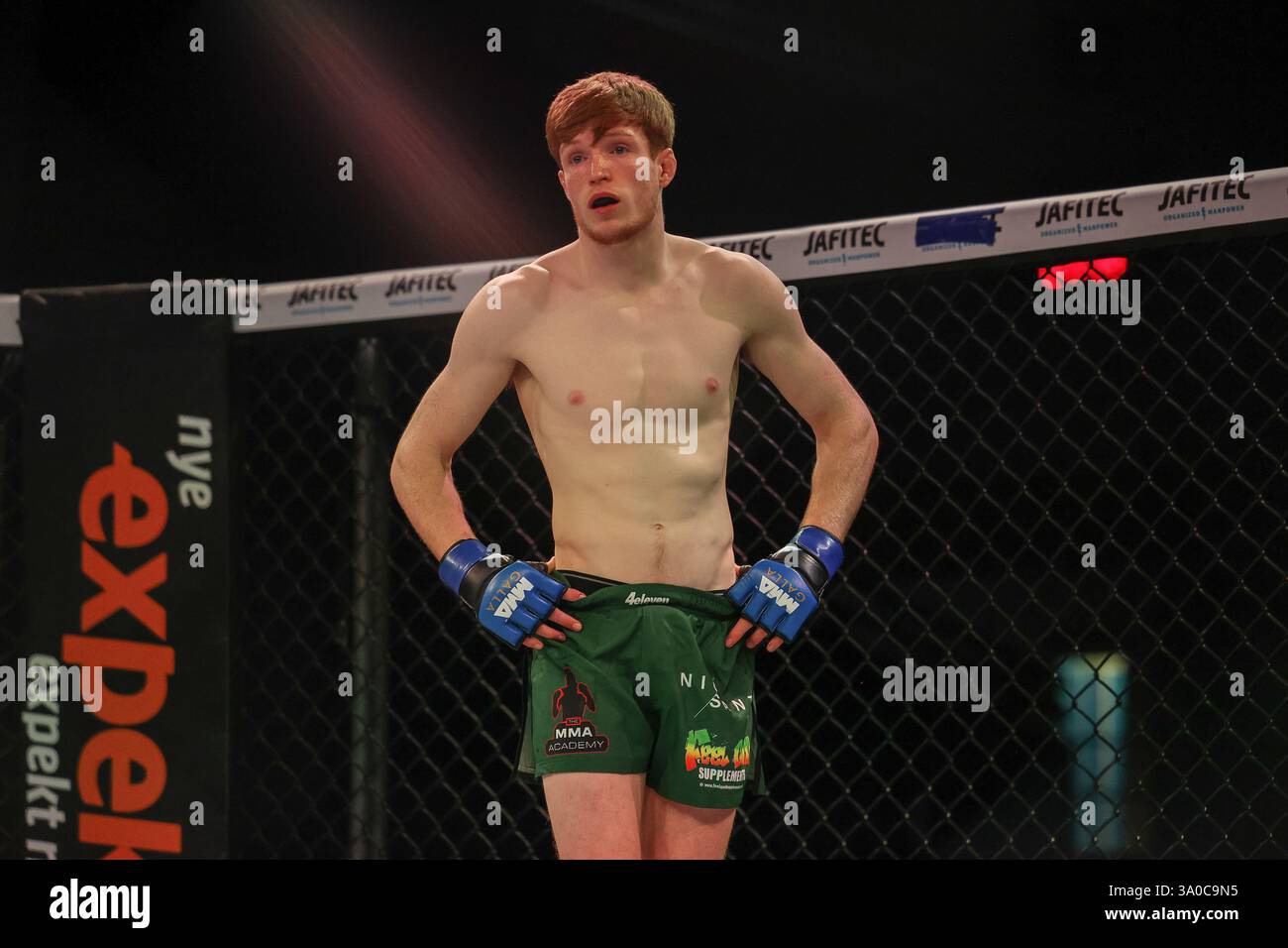 Broendby, Denmark. 01st, March 2025. MMA fighter Layton Kane seen in ...