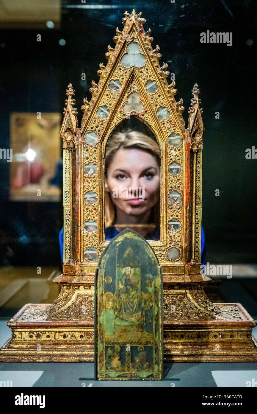 London, UK. 3rd Mar, 2025. The Virgin and Child with Saints and the ...
