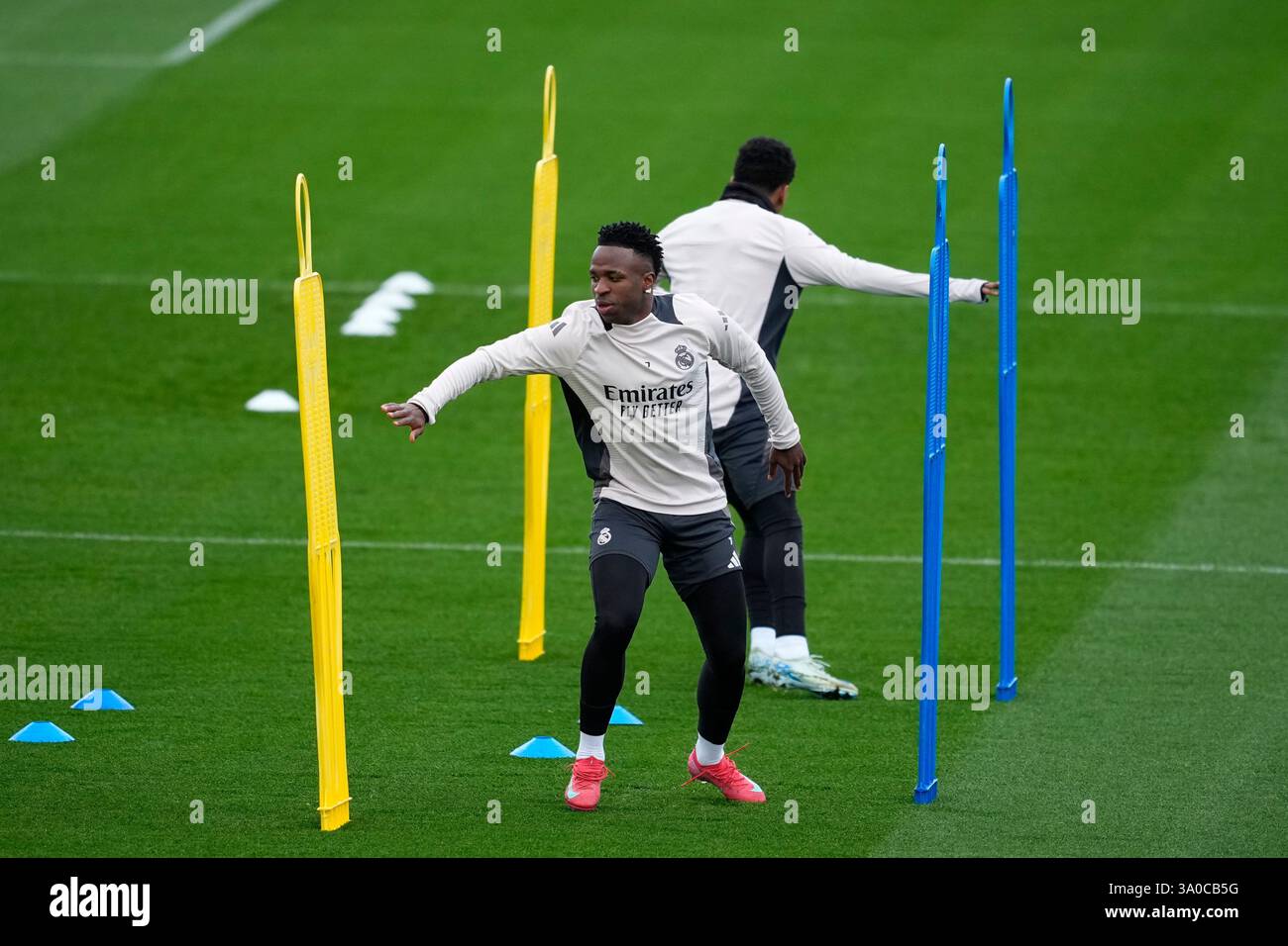 Vinicius Junior during the training day ahead of the UEFA Champions ...