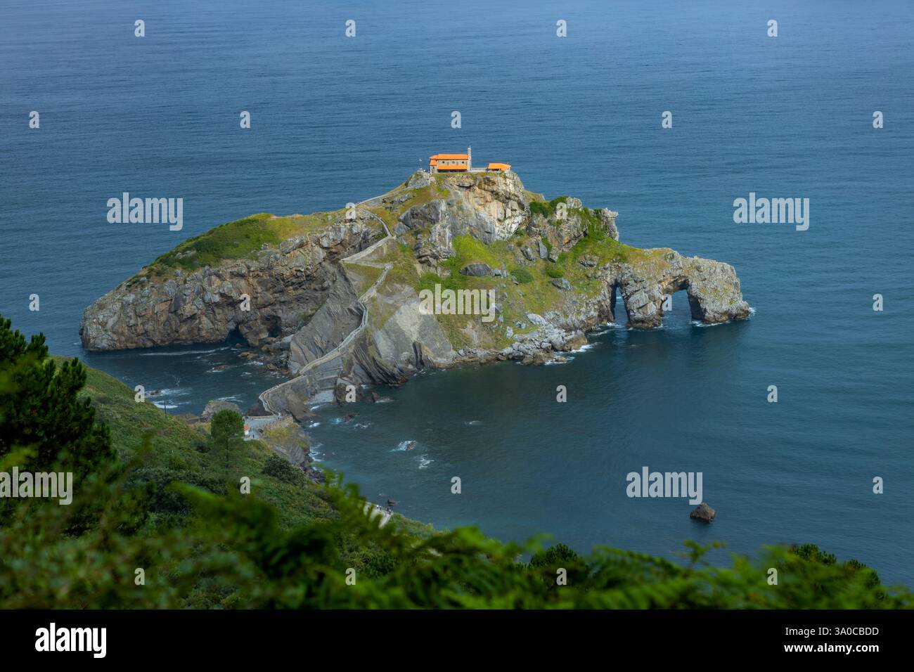 San Juan de Gaztelugatxe is a church dedicated to John the Baptis ...