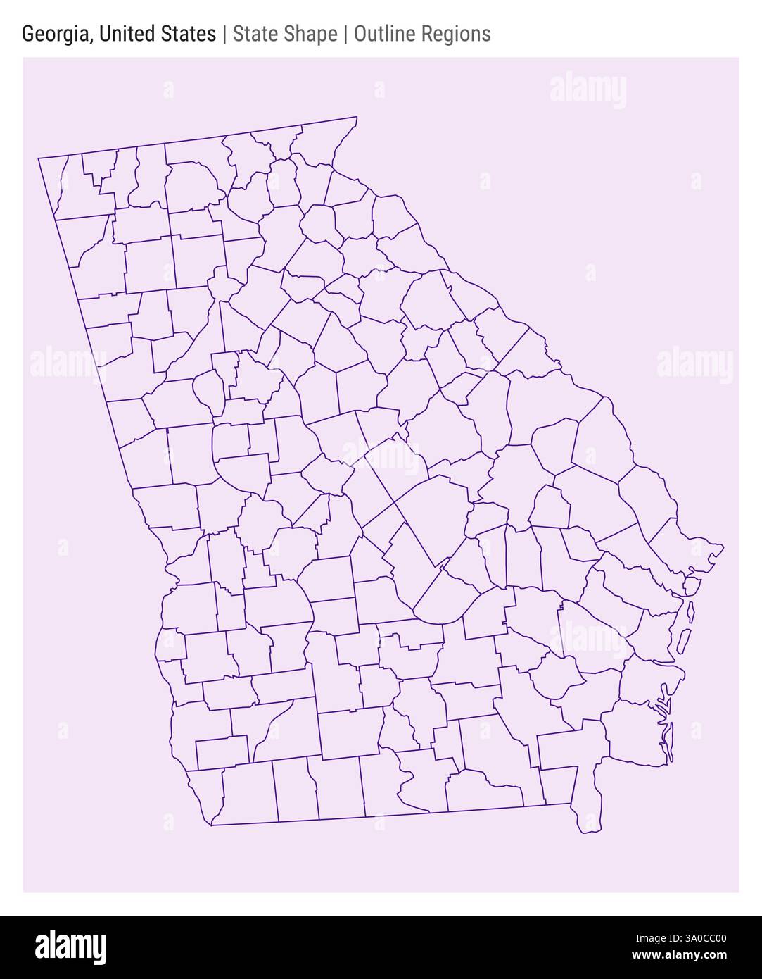 Peach outline map hi-res stock photography and images - Alamy