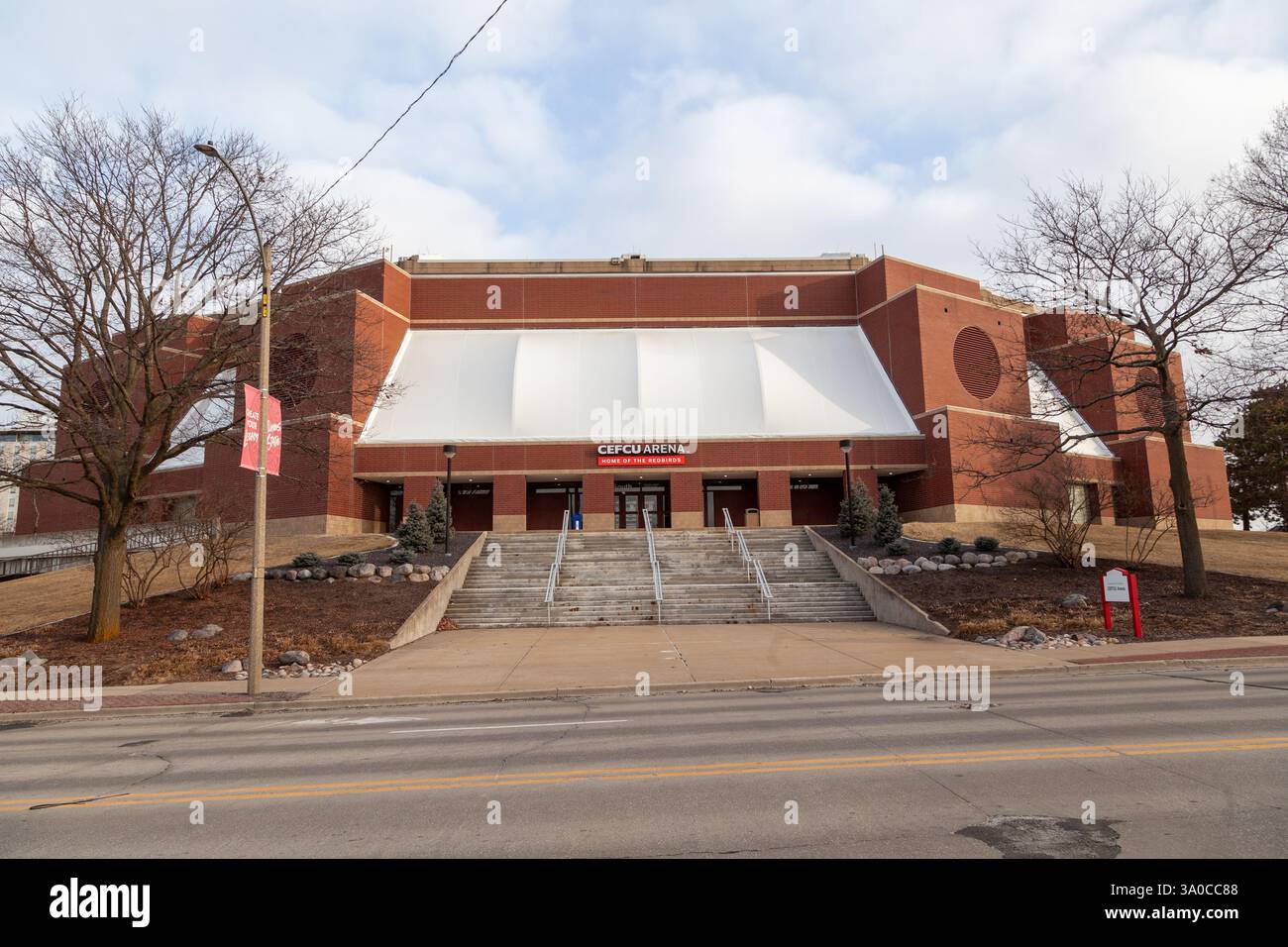 CEFCU Arena on the campus of Illinois State University home of the ...