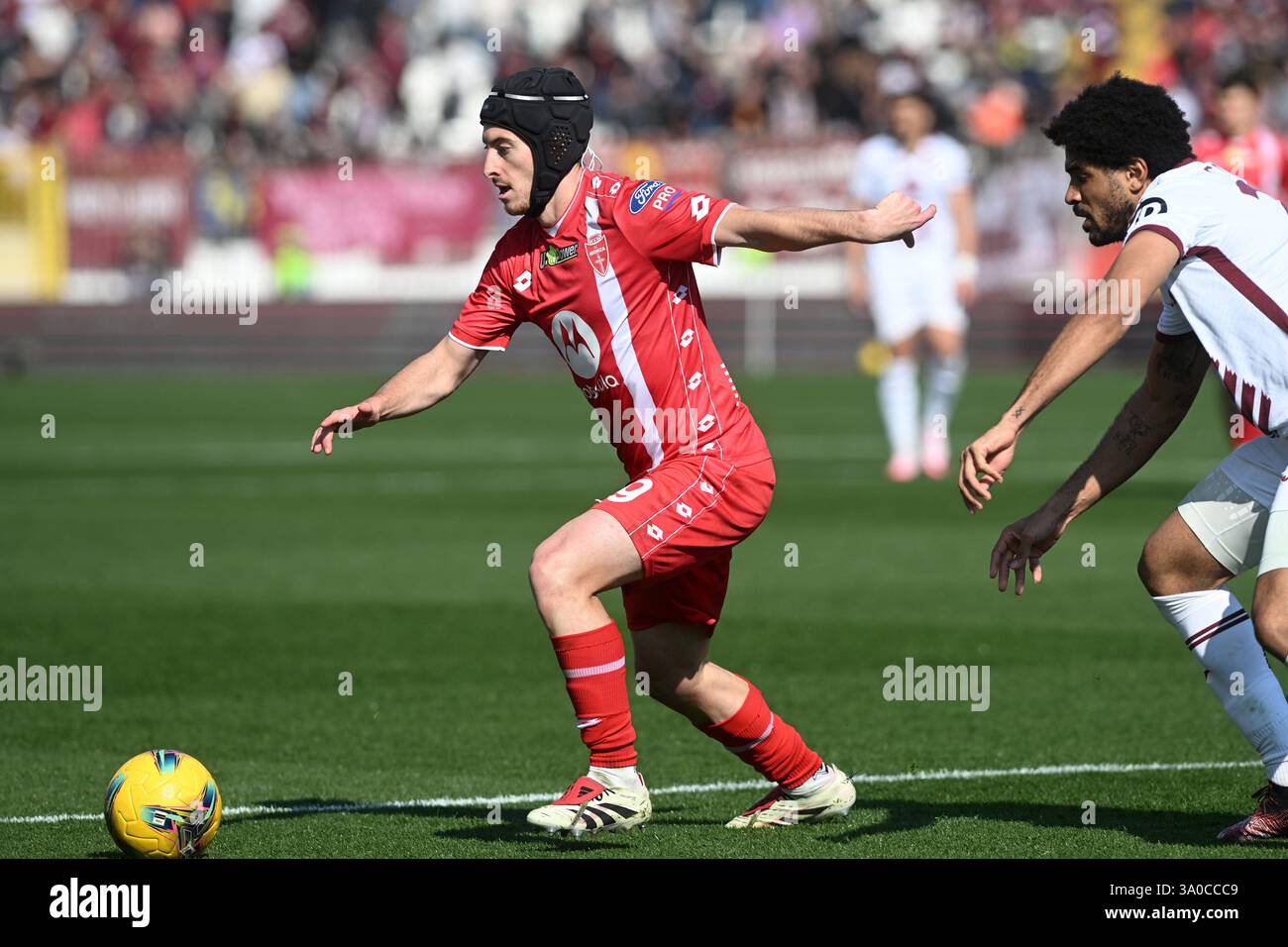 AC Monza's Samuele Birindelli during twenty-seventh Serie A soccer ...