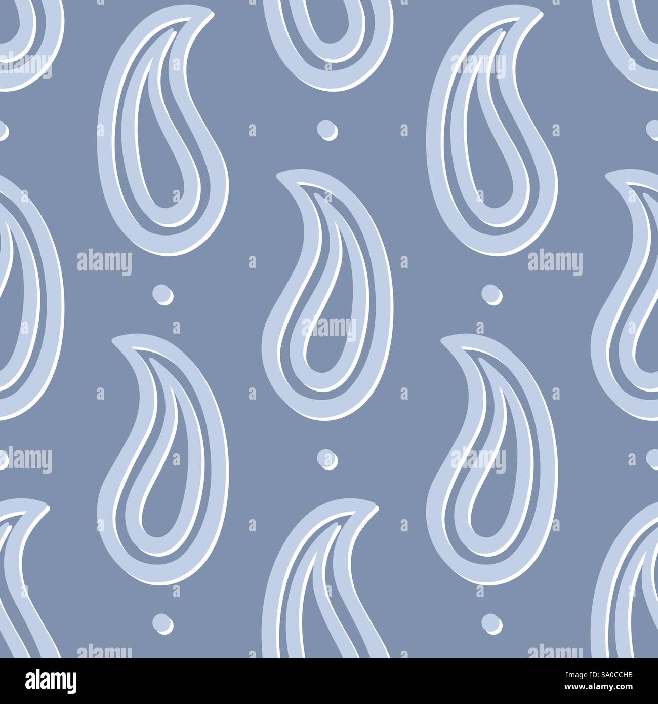 Seamless vector pattern elegant paisley, print, fabric, wallpaper ...