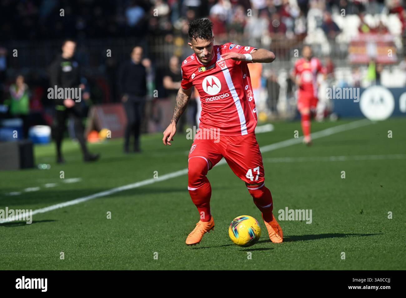AC Monza's Dany Mota during twenty-seventh Serie A soccer match between ...