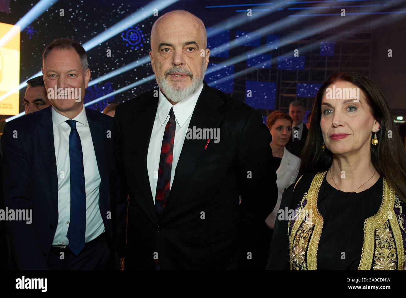 Berlin, Germany. 03rd Mar, 2025. Mario Tobias (l-r), CEO Messe Berlin ...
