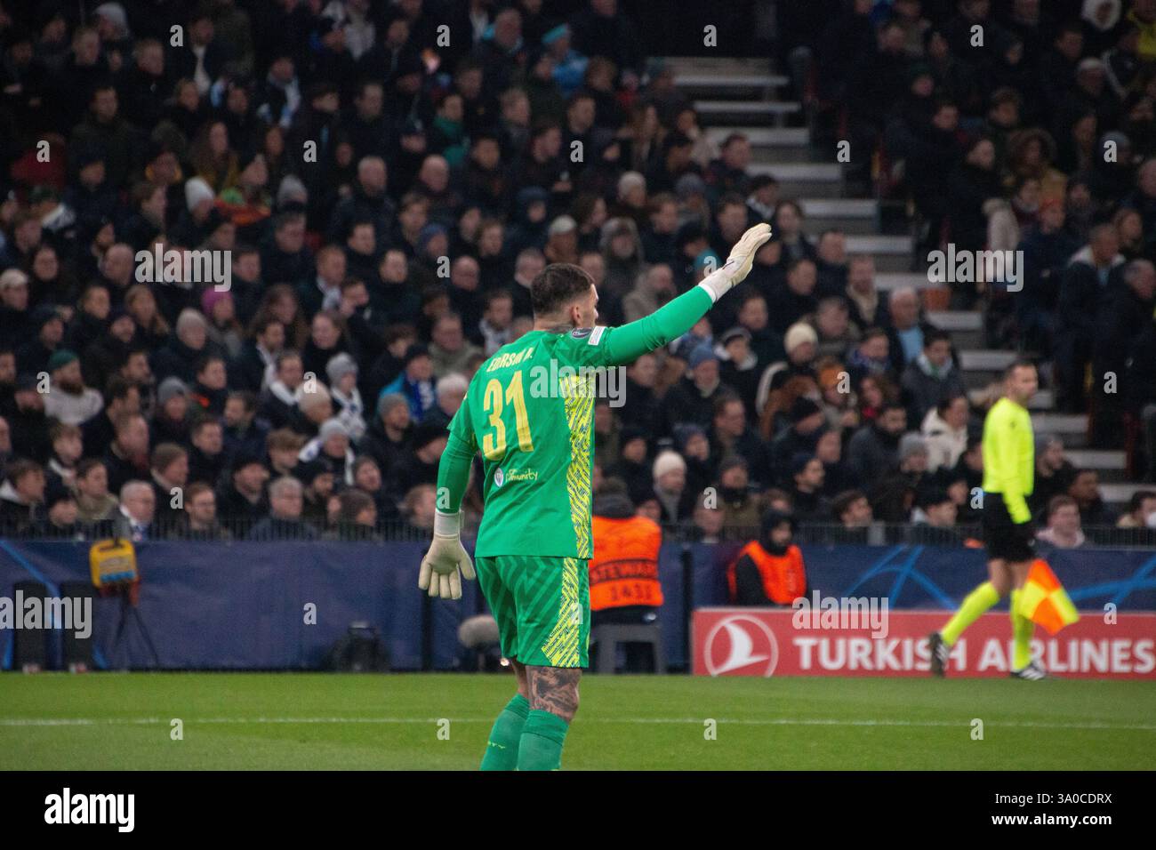 Copenhagen, Denmark. 13th Feb, 2024. Goalkeeper Ederson Santana de ...