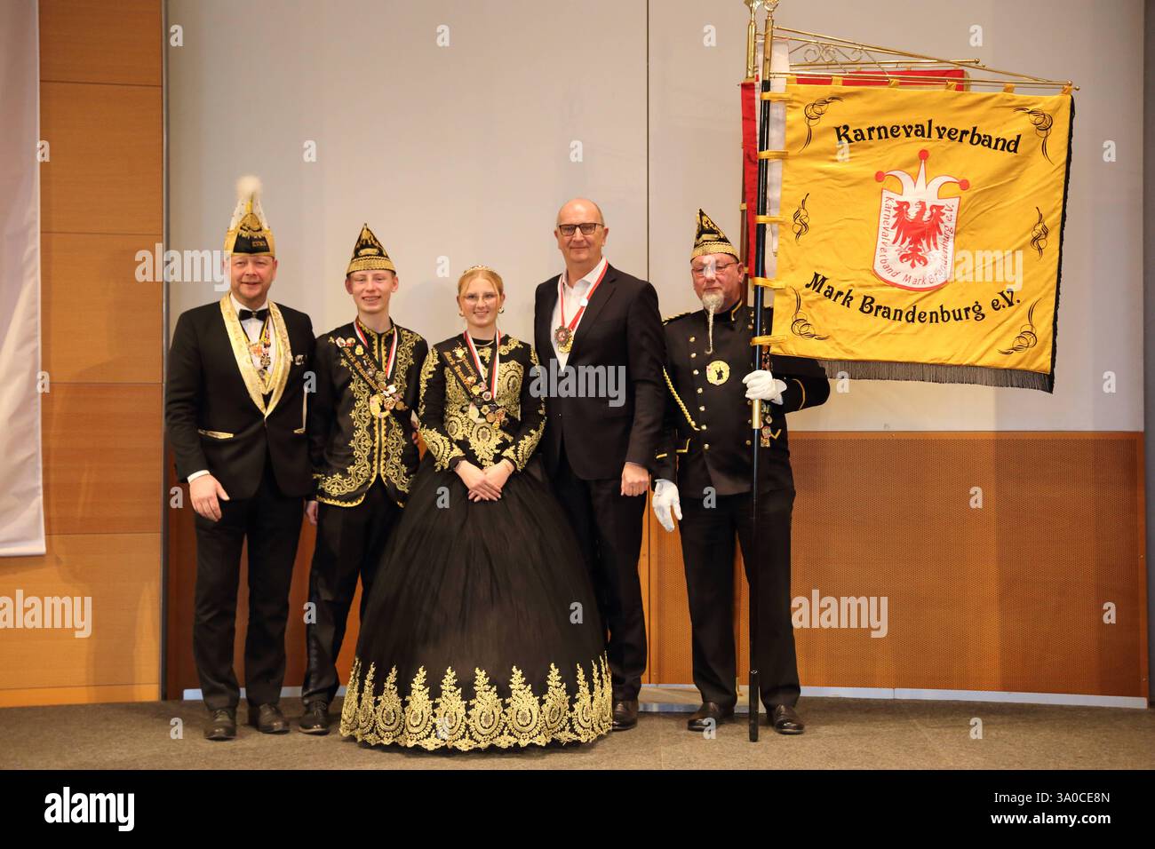 Präsident Steffen Dammann Karnevalverband Mark Brandenburg e.V., Prinz ...