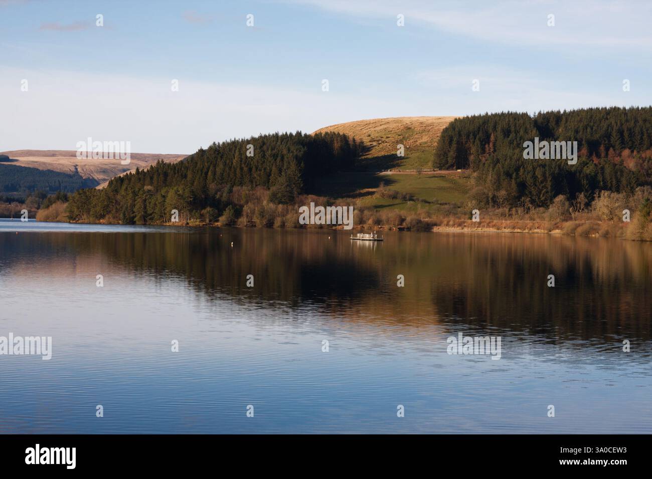 Pontsticill reservoir, Merthyr Tydfil, South Wales, UK 3 March 2025. UK ...