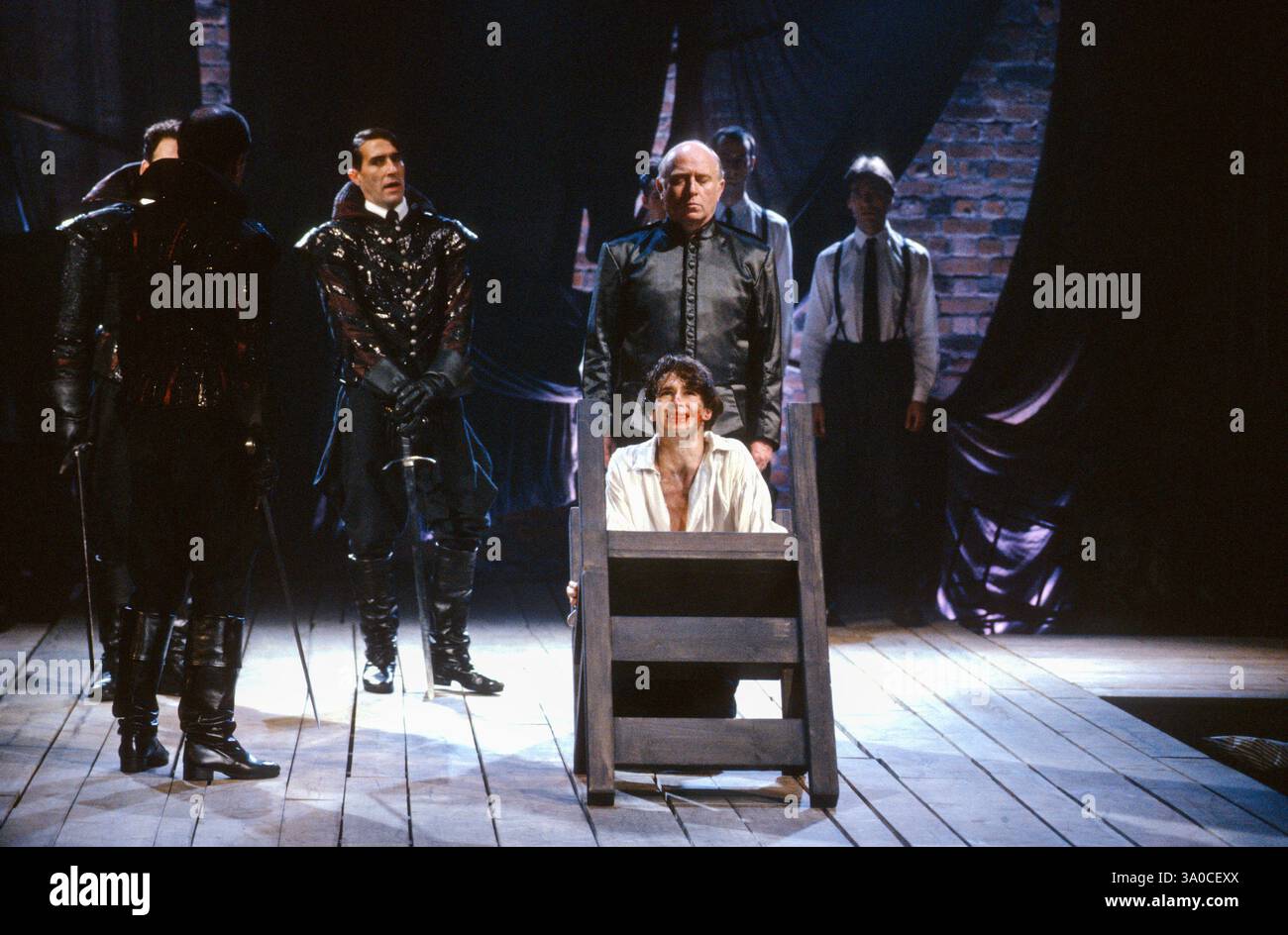 centre: Grant Thatcher (Piers Gaveston) in EDWARD II by Christopher ...