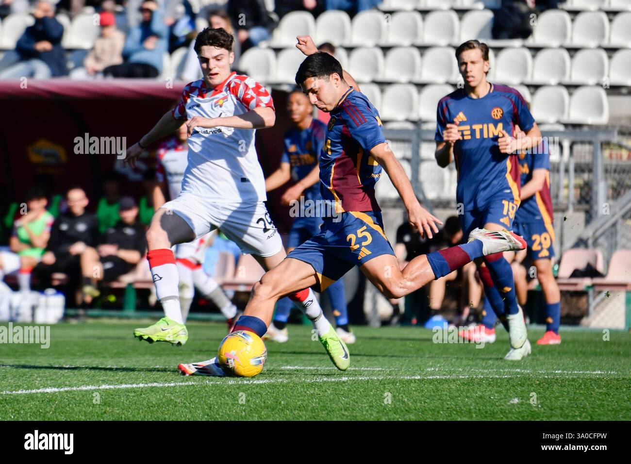 Rome, Italy. 3rd March, 2025. Marco Litti (Roma U20) - Roma U20 vs ...
