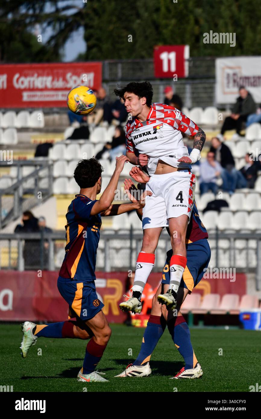 Rome, Italy. 3rd March, 2025. Tommaso Duca (Cremonese U20) - Roma U20 ...