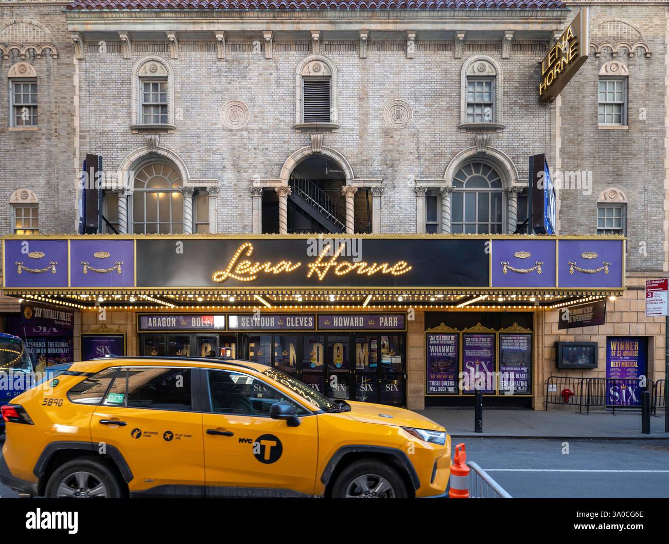 Marquee at the Lena Horne Theatre (formerly Brooks Atkinson) in Times ...