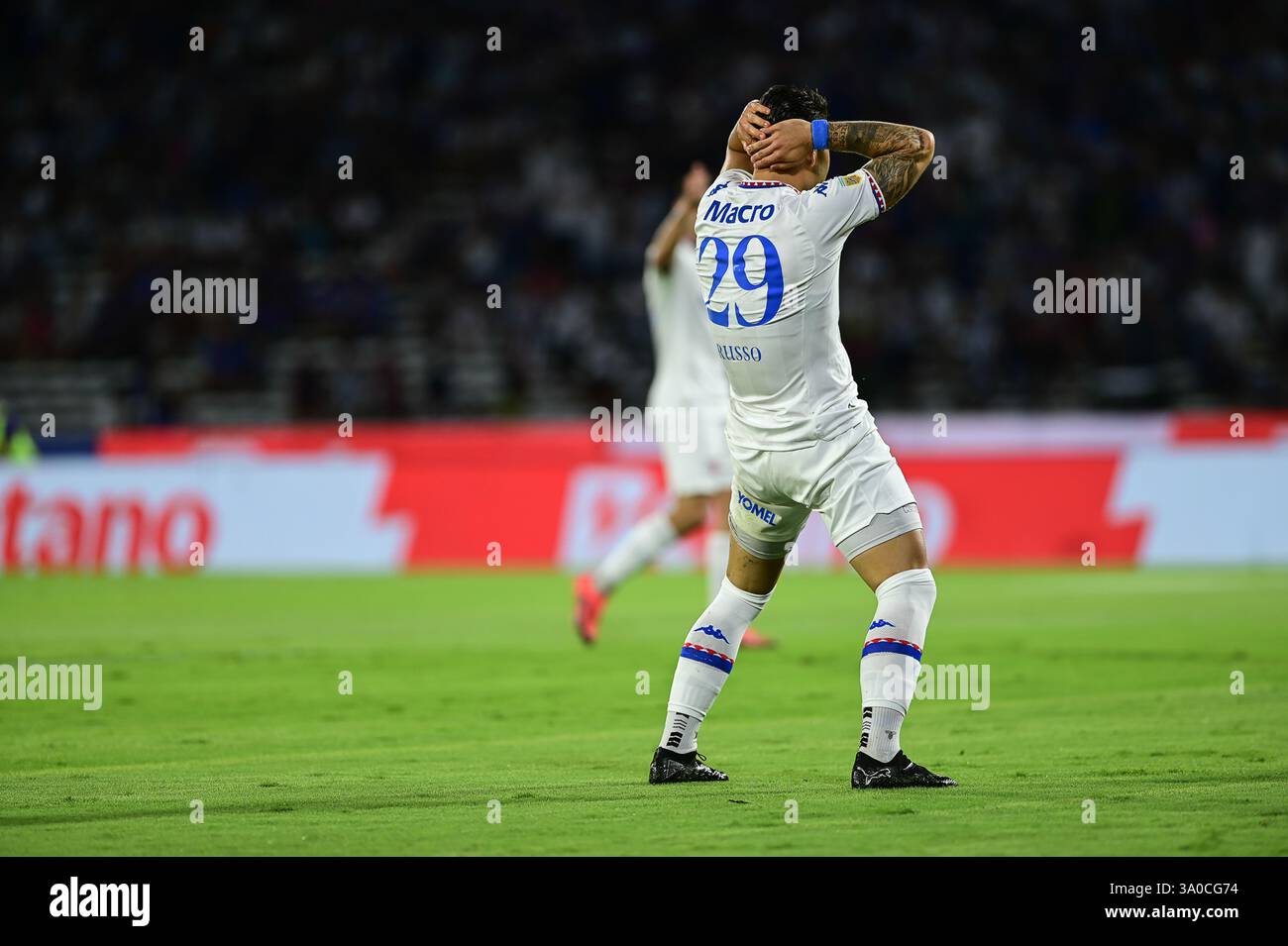CORDOBA, ARGENTINA 01 March - Ignacio Russo (L) gestures During Torneo ...