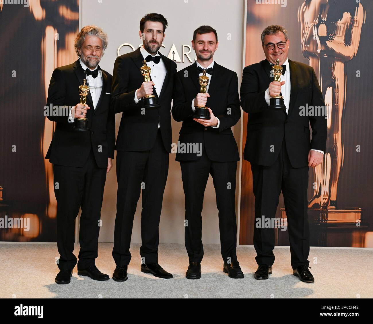 March 2, 2025, Los Angeles, California, USA: (L-R) Paul Lambert ...