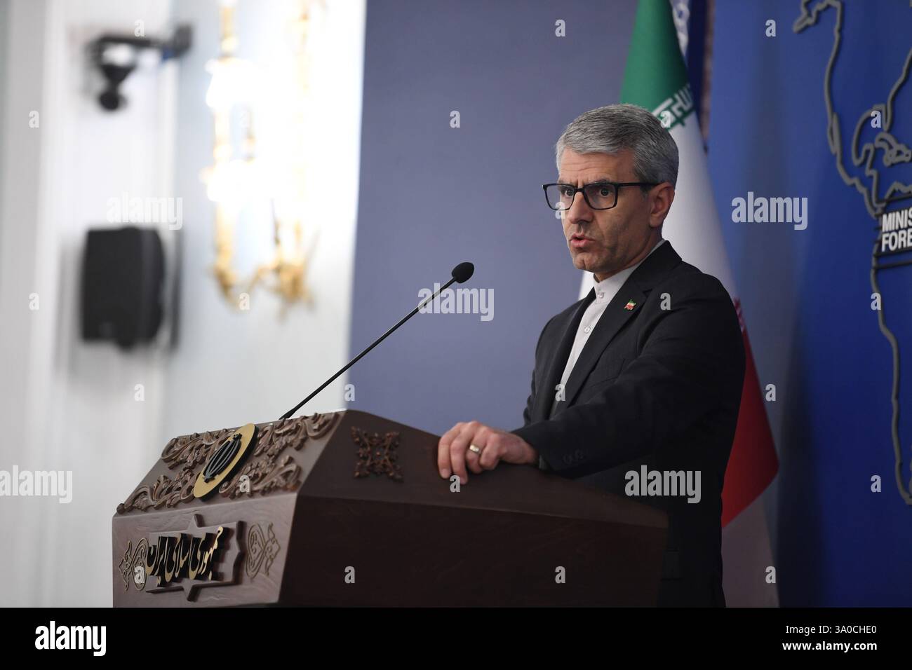 (250303) -- TEHRAN, March 3, 2025 (Xinhua) -- Iranian Foreign Ministry ...