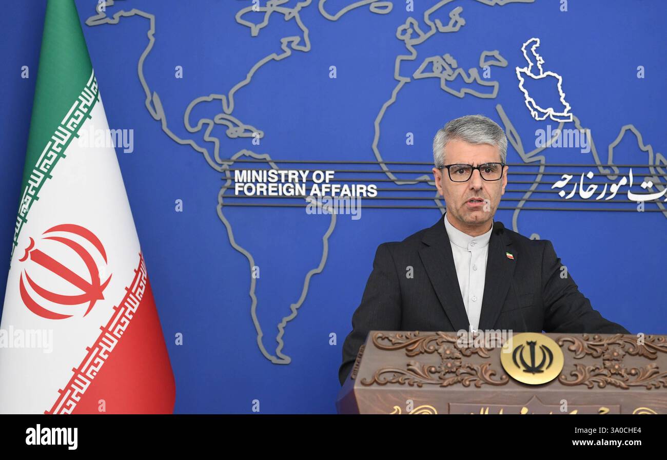 (250303) -- TEHRAN, March 3, 2025 (Xinhua) -- Iranian Foreign Ministry ...