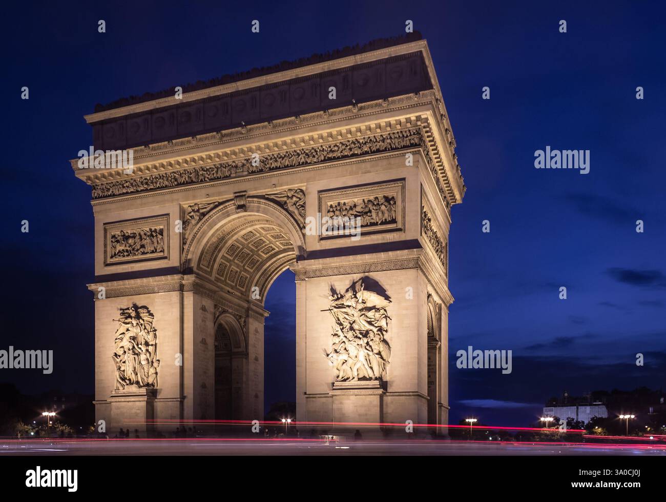 Ciel de triomphe arc de triomphe hi-res stock photography and images - Alamy