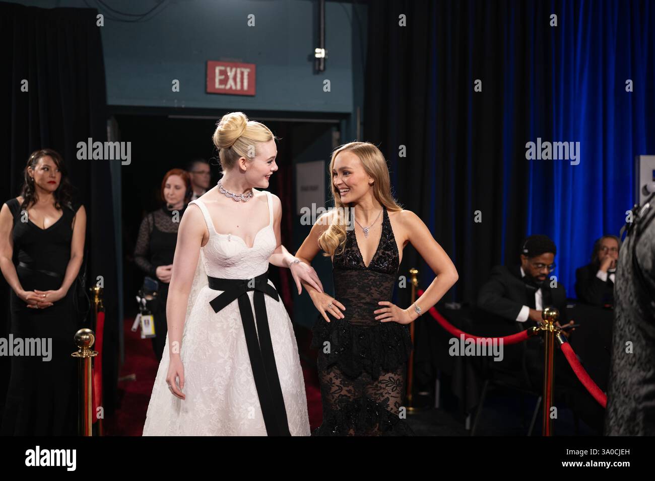 Los Angeles, USA. 02nd Mar, 2025. Elle Fanning and Lily-Rose Depp ...