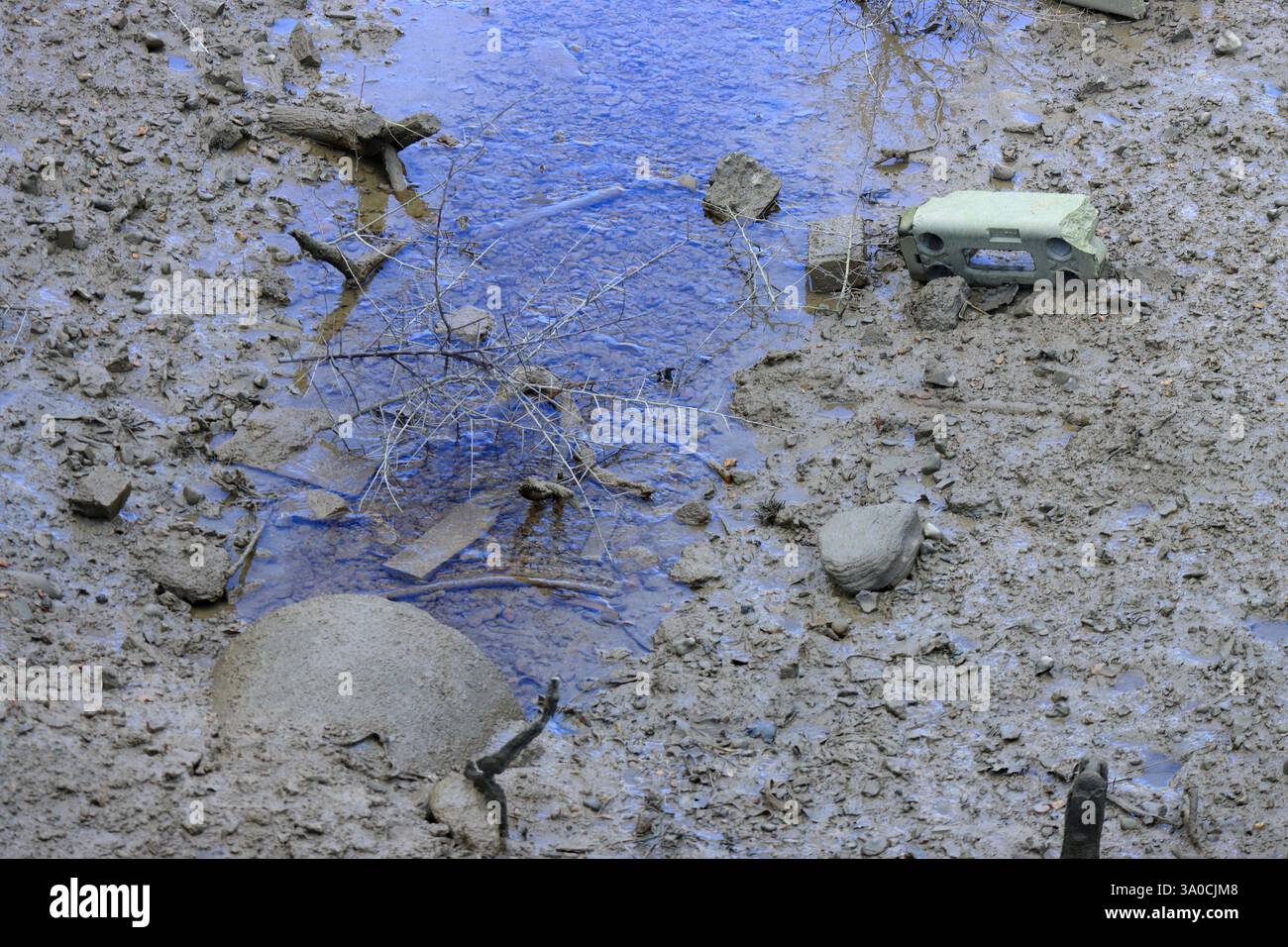 Backdrop or background. A pool of clear salt water at low tide ...