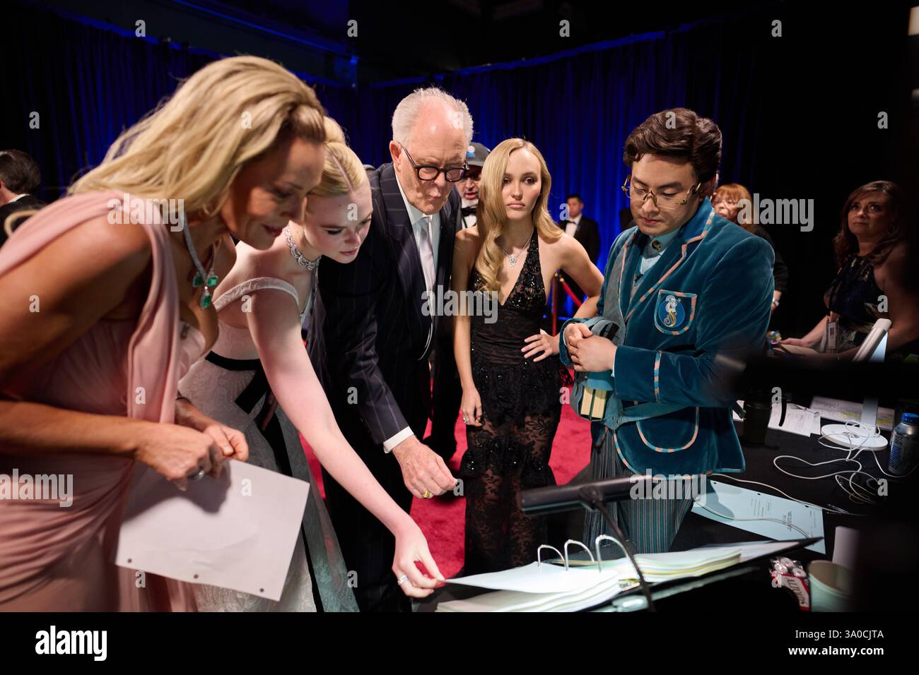 Los Angeles, USA. 02nd Mar, 2025. Connie Nielsen, Elle Fanning, John ...