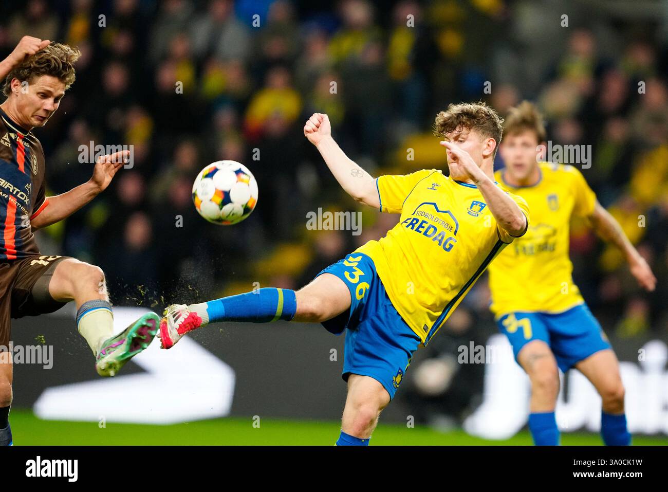 Broendby, Denmark. 03rd Mar, 2025. 3F Superliga-kampen mellem Broendby ...